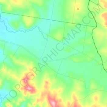 Mapa topográfico Talgai, altitud, relieve